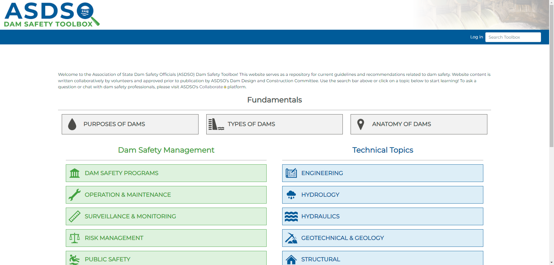 Build and Share Your Knowledge Through the Dam Safety Toolbox ...