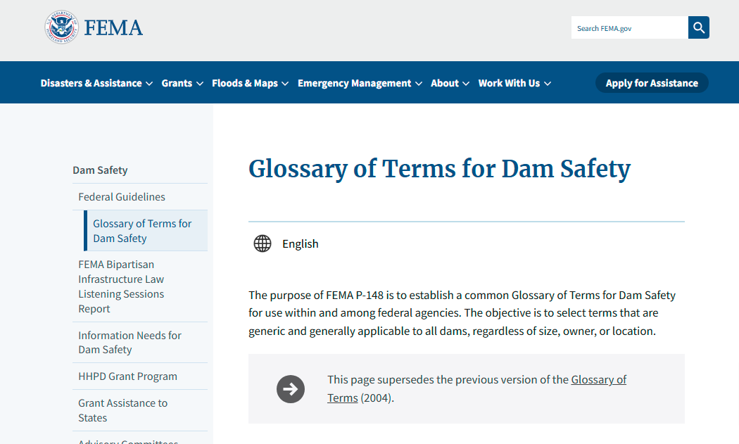 National Dam Safety Program: Guidelines, Flyers and Other Tools ...